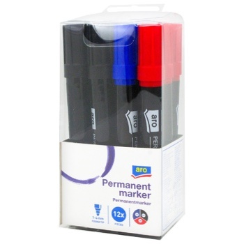 Aro permanent marker 12pcs - order the best from METRO