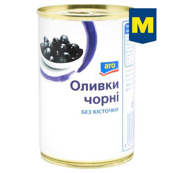 Оливки чорні Aro без кісточки 300г - замовити найкращі з METRO