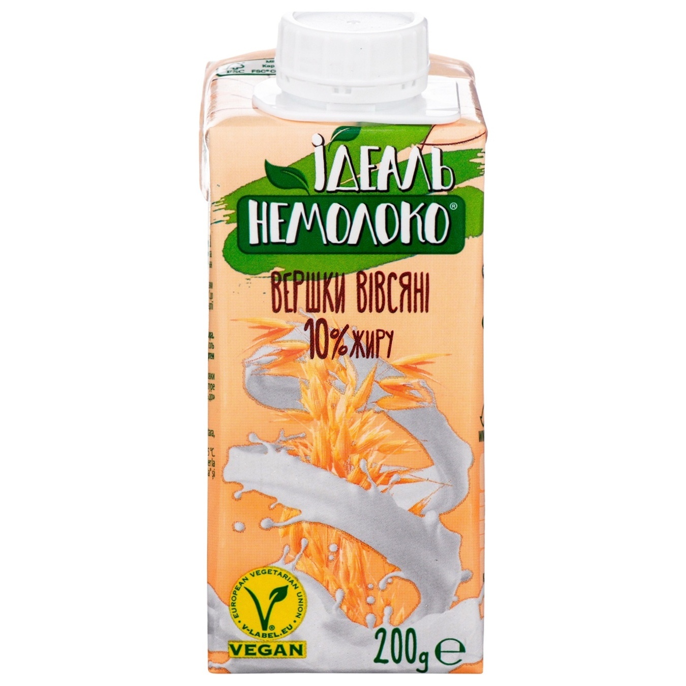 Напиток овсяный Идеаль Немолоко Сливочный ультрапастеризованный 10% ...