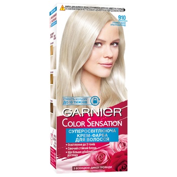 Garnier Color Sensation Cream-color 910 Graphite ultrablond buy from 78 ...