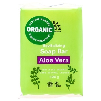 Urtekram Aloe Vera Organic Soap Bar 100g - order the best from Cosmos