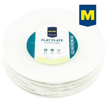Metro Professional Caterer Set of Flat Plates 24cm 6pcs - order the ...