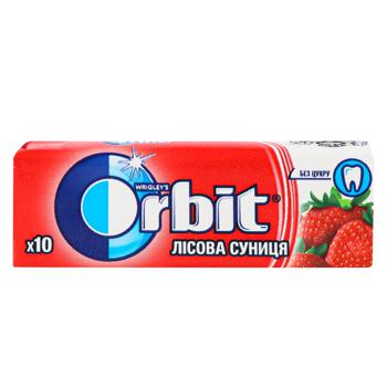 Chewing gum Orbit wild strawberry 14g - order the best from Metro