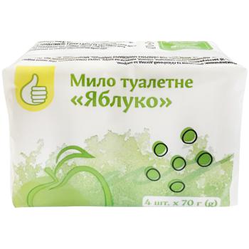 Pouce Apple Soap 4pcs*70g - order the best from Auchan