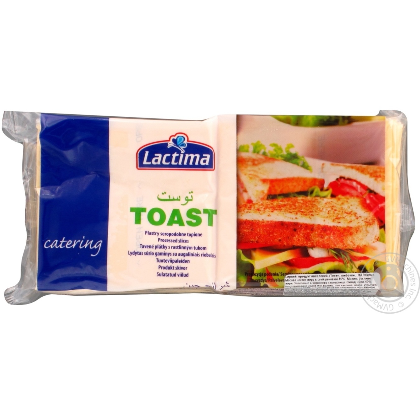 Lactima Toast Slices Processed Cheese Product 45% 30pcs x 20g 600g ️ ...