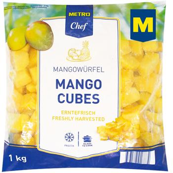 Metro chef frozen mango 1000g - order the best from METRO