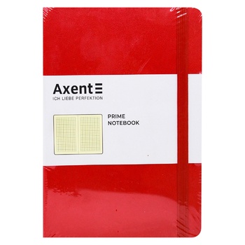 Notebook Axent red checkered 96pages a5 - order the best from METRO