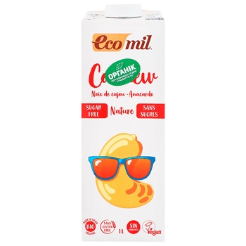 EcoMil Vegetable Milk with Cashews 1l buy from 141.50 UAH – UltraMarket ...