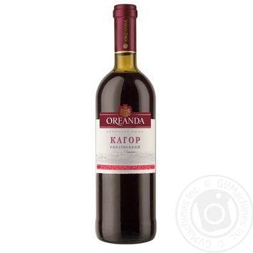 Oreanda Kagor Ukrainian Fortified Red Dessert Wine 16% 0.75l - order ...