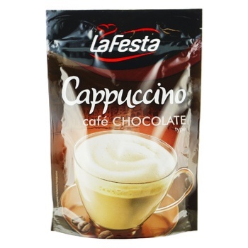 Instant drink La Festa Cappuccino Chocolate 100g buy from 38.99 UAH ...