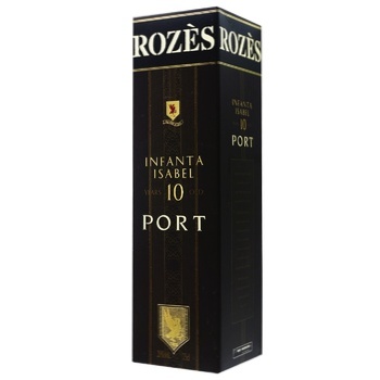 Rozes Infanta Isabel 10 Yrs Red Strong Port Wine 20% 0.75l buy from ...