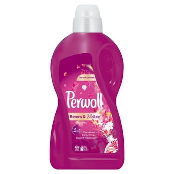 Perwoll Renew & Blossom Liquid Washing Detergent 1.8l - order the best ...