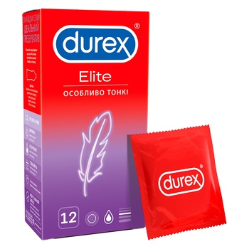 Durex Elite Condom buy from 223.80 UAH – UltraMarket Kyiv