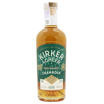 Виски Kirker & Greer Shamrock 43% 0,7л - заказать лучшие с WINETIME
