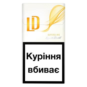 LD Amber Superslims Cigarettes - order the best from Auchan