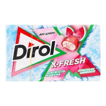 Dirol X-fresh freshness of watermelon chewing gum 18g buy from 21.09 ...