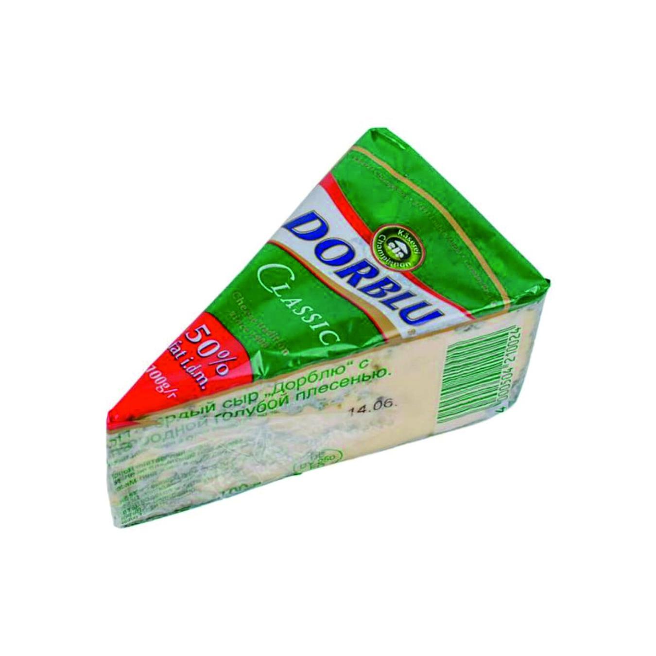 Dorblu cheese Kaserei Classic blue cheese 50% 100g Germany → Dairy and ...