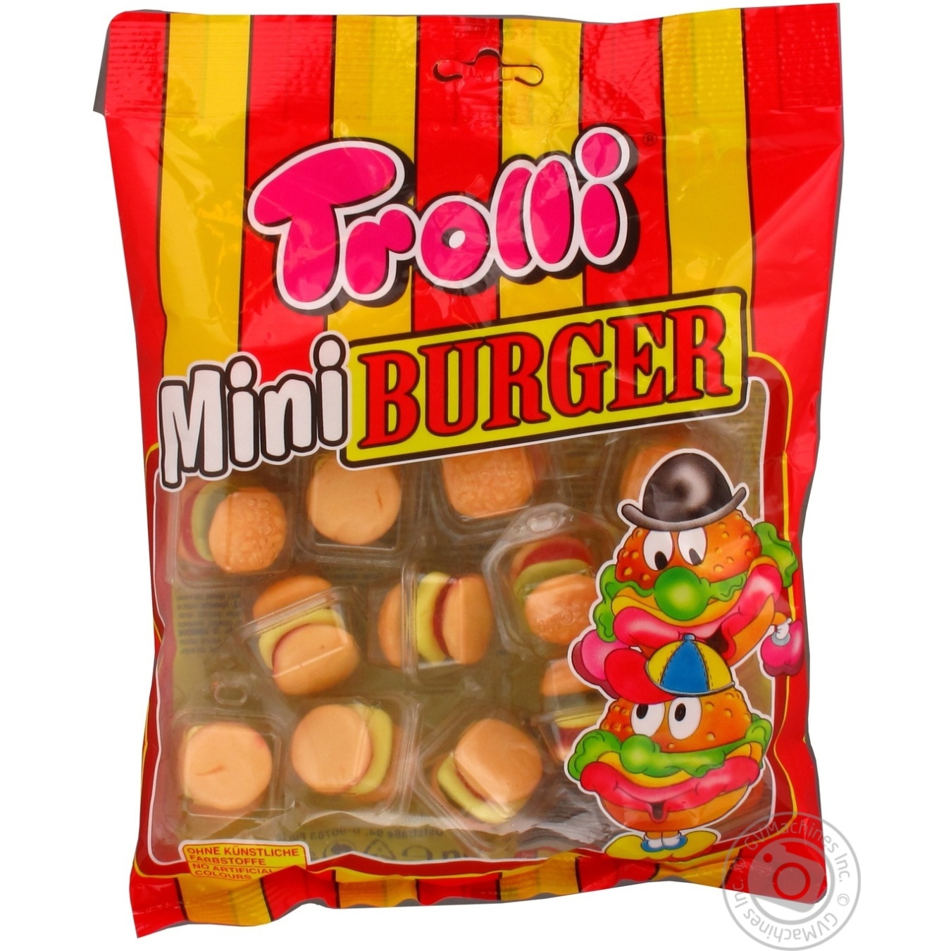 Trolli Mini Burger Chewing Candies 170g ️ home delivery from the store ...